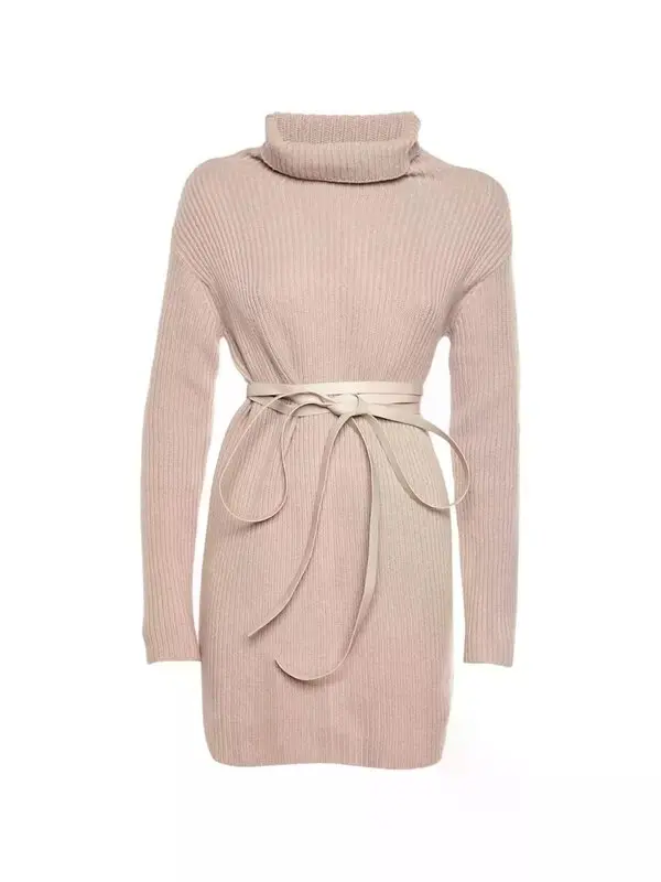 Valentino Garavani Rib-knit Mini Dress - Pink