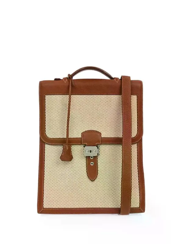 Hermès Sac A Depeches Handbag - Neutrals