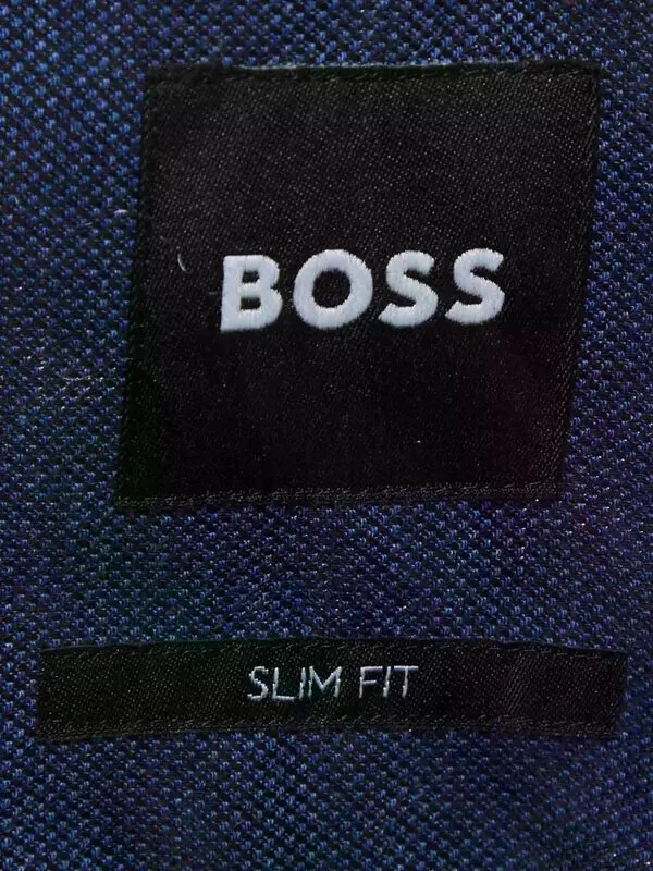 BOSS Slim-fit Button-up Shirt - Blue