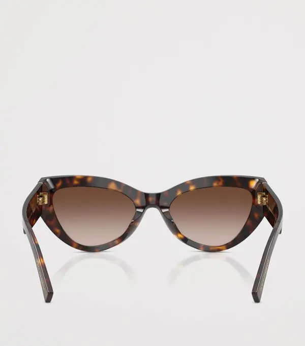 Dolce & Gabbana Tortoiseshell Cat-eye Sunglasses