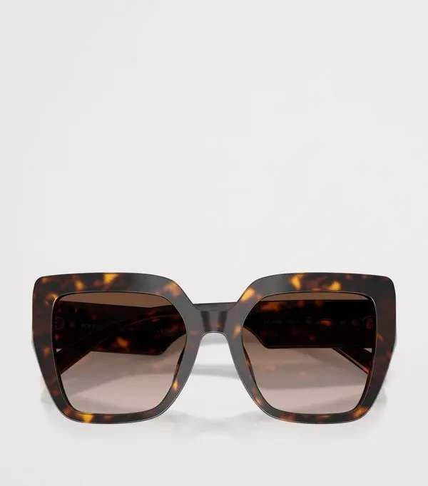 Dolce & Gabbana Tortoiseshell Square Cat-eye Sunglasses