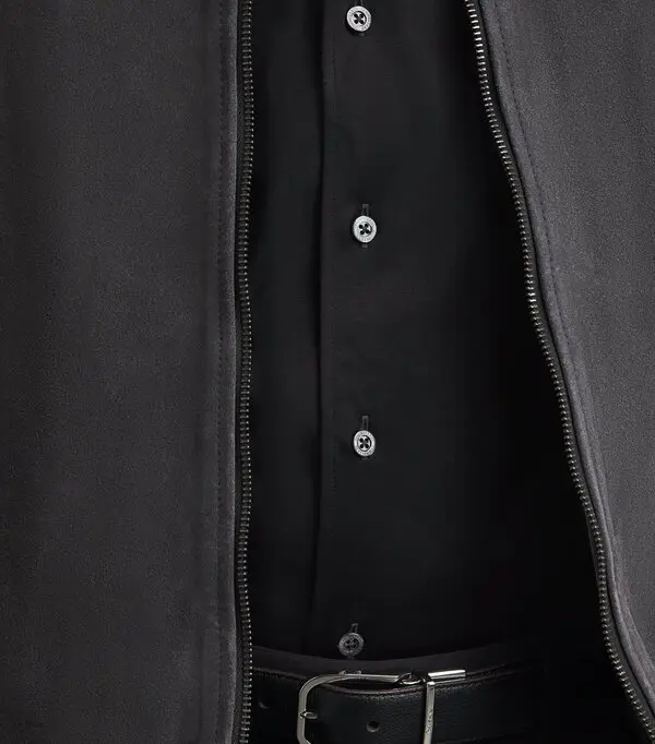 Corneliani Cotton Jersey Shirt - Black