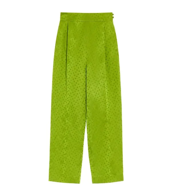Valentino Garavani Pleated Wide-leg Trousers