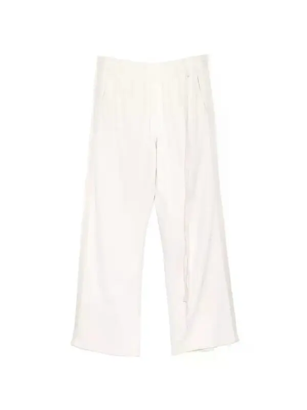ANN DEMEULEMEESTER Boas Track Pants - Neutrals