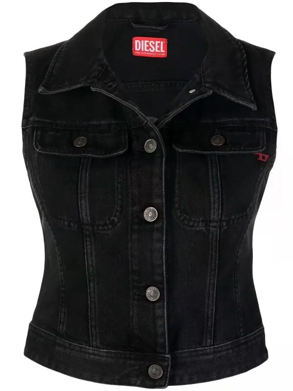 DIESEL® De-slimmy Fitted Denim Jacket