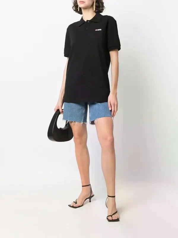 DIESEL® Cotton Logo Polo Shirt