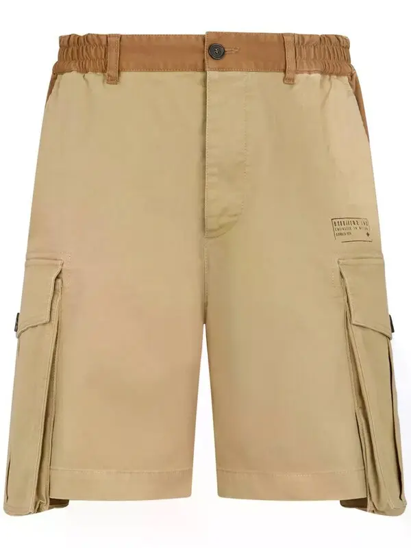 Dsquared2 Two-tone Cargo Shorts - Neutrals