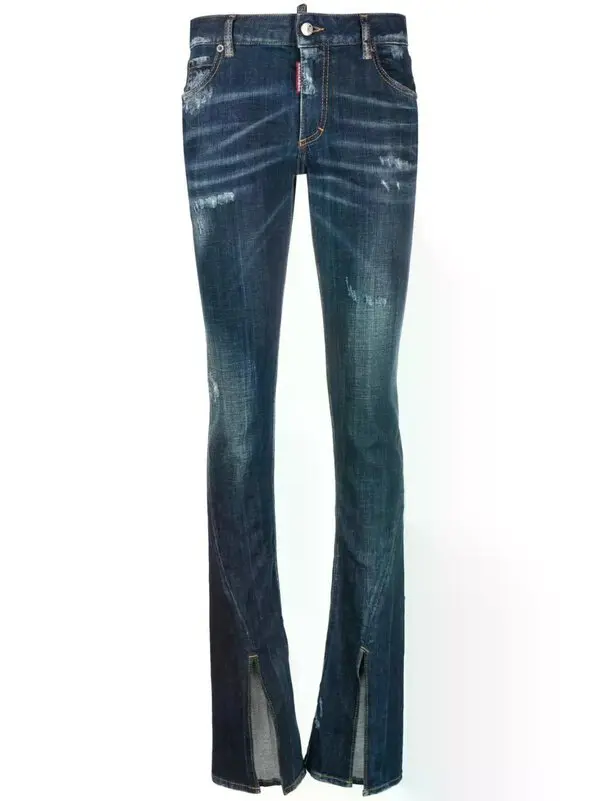 Dsquared2 Low-rise Bootcut Jeans