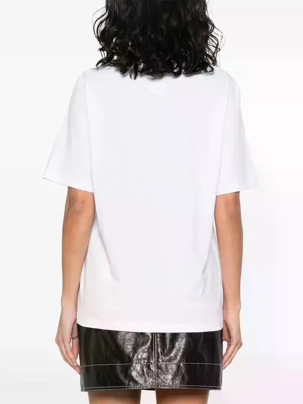 Dsquared2 Sweaty Beach Fantasy Cotton T-shirt - White