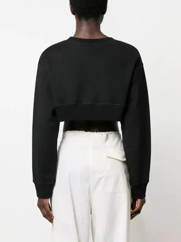 Dsquared2 Logo-print Cropped Sweartshirt