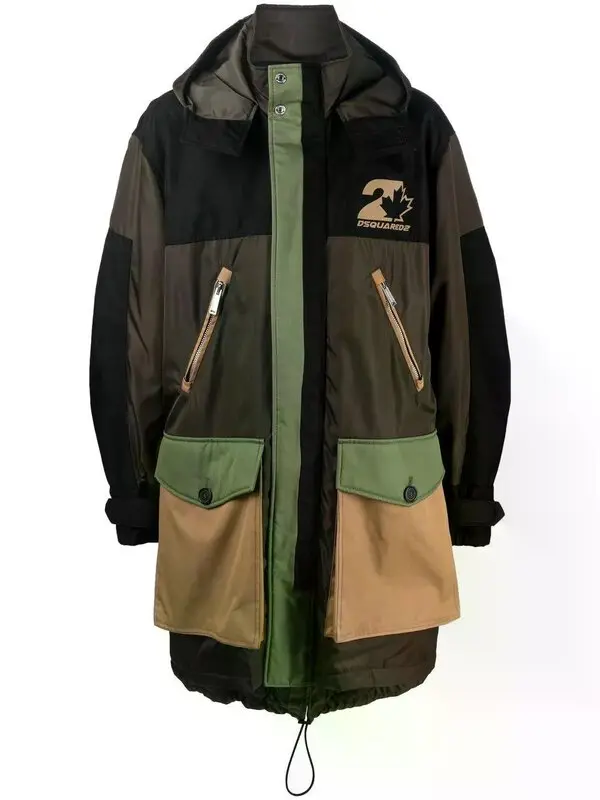 Dsquared2 Flap-pocket Hooded Parka