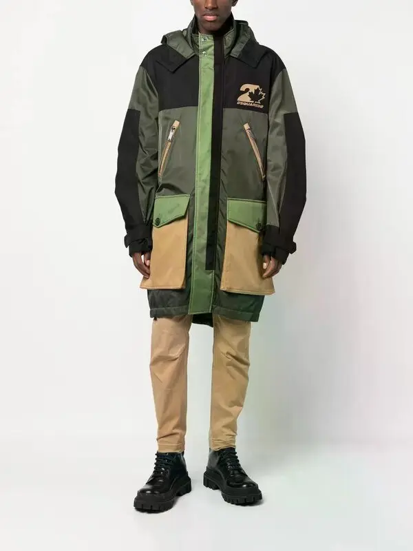 Dsquared2 Flap-pocket Hooded Parka