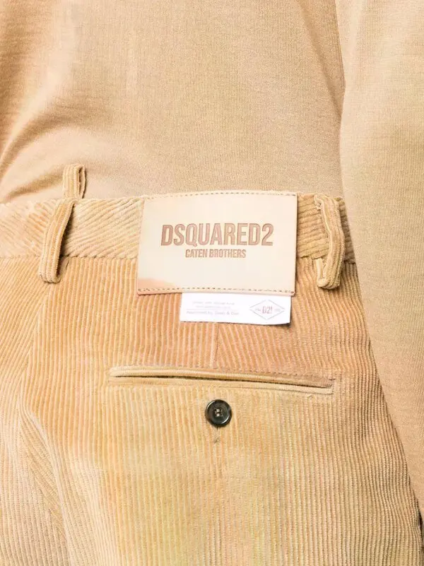 Dsquared2 Straight-leg Corduroy Trousers