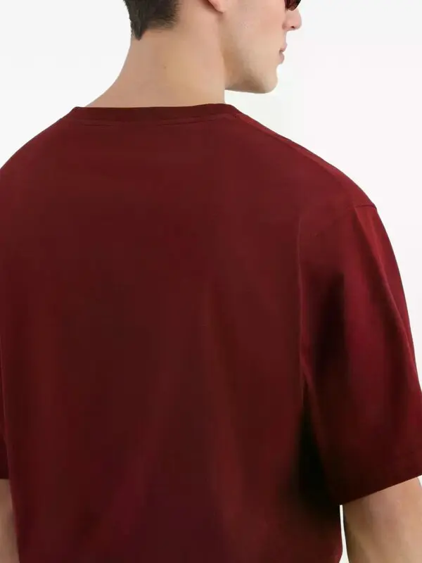 Dolce & Gabbana Cotton T-shirt With Logo - Red