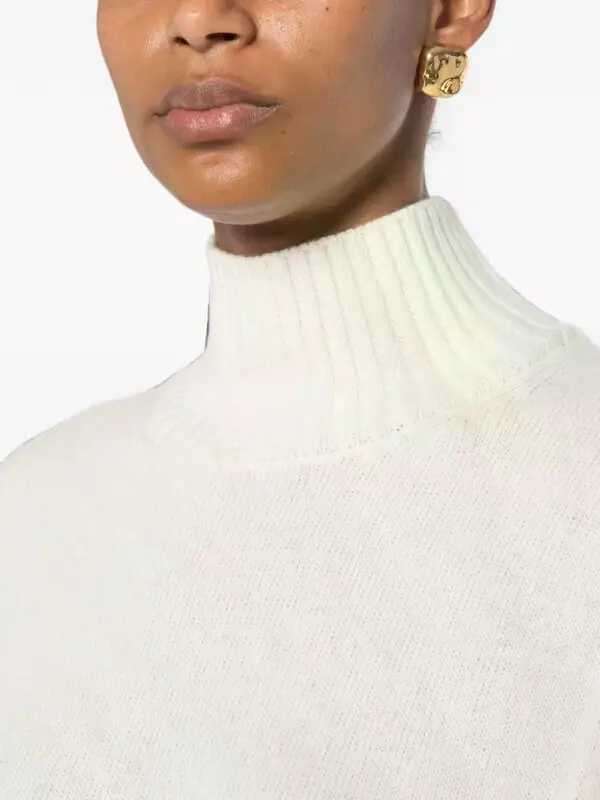 SERGIO MORETTI FIRENZE High-neck Knitted Dress