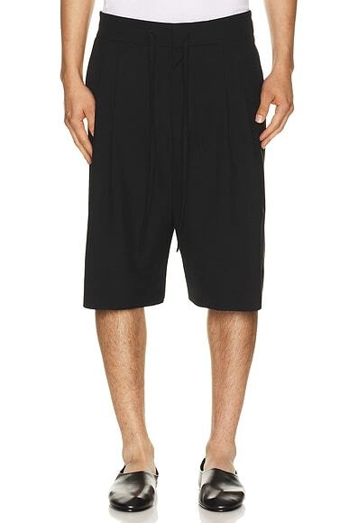 Fear Of God Baggy Drawstring Shorts - Black