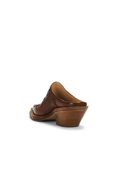 Gabriela Hearst Temperance Mule - Cognac