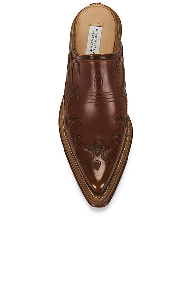 Gabriela Hearst Temperance Mule - Cognac
