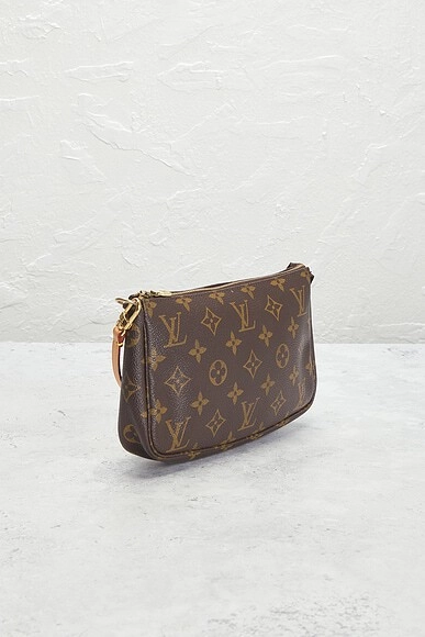 LOUIS VUITTON Monogram Pochette Accessoires Shoulder Bag - Brown