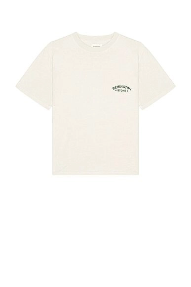 REMINGTON STONE Cowboy 2 Tee - Bone