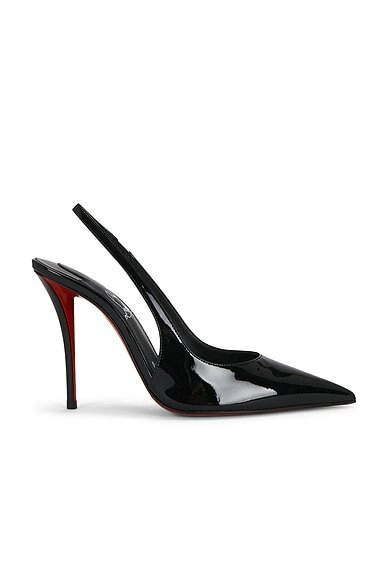 CHRISTIAN LOUBOUTIN Miss Z Sling Back 100 Pump - Black