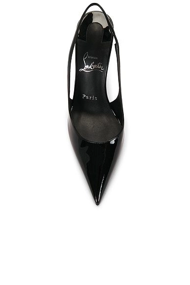 CHRISTIAN LOUBOUTIN Miss Z Sling Back 100 Pump - Black