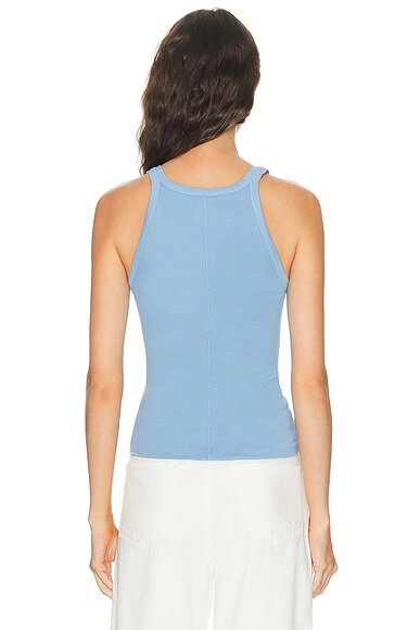 RE/DONE Knotted Ribbed Tank - Seaside