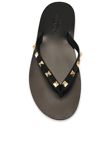 Valentino Garavani Studded Thong Sandals