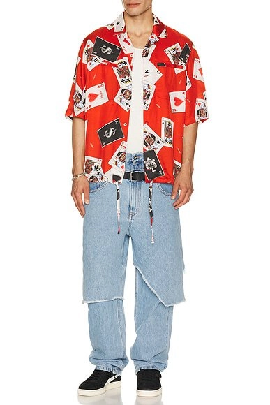 AWGE Drawstring Shirt Ssl