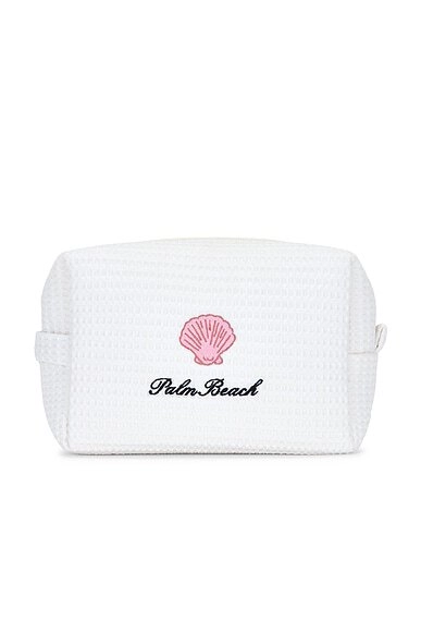ABBODE Palm Beach Waffle Pouch - Cloud