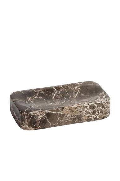 The Favorites Marble Soap Bar Holder - Marr?n Emperador