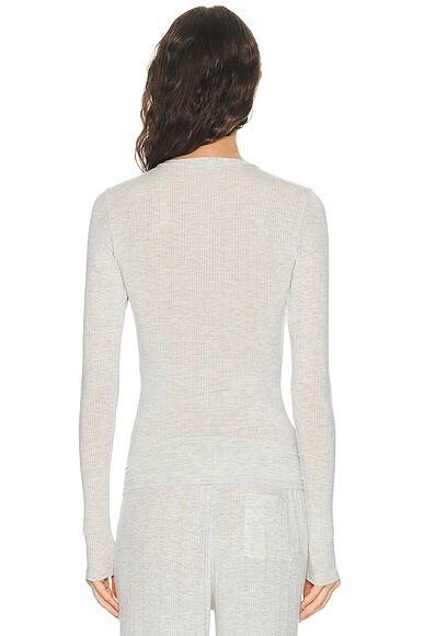 NEGATIVE UNDERWEAR Whipped Henley Top