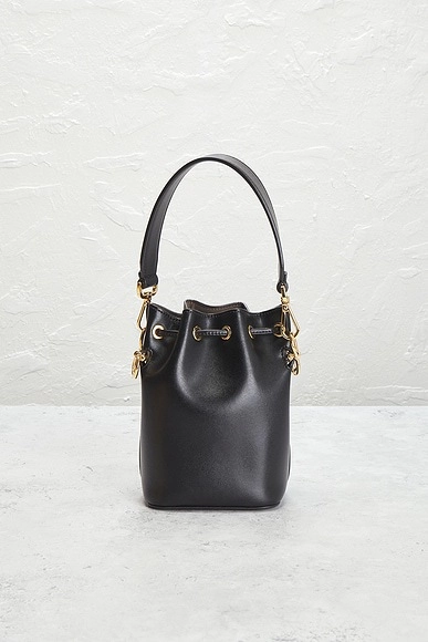 Fendi Mon Tresor Mini Bucket Bag - Black