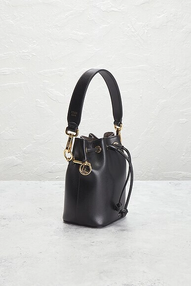 Fendi Mon Tresor Mini Bucket Bag - Black