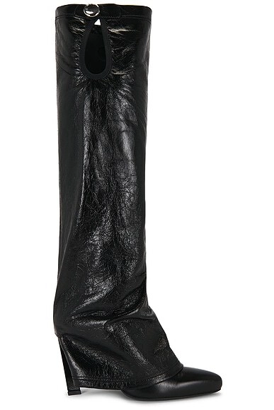 Attico Leon 100mm Boot - Black