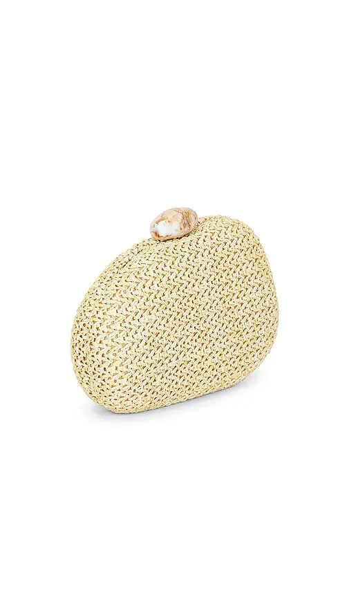 Dolce Vita Dionne Raffia Box Clutch