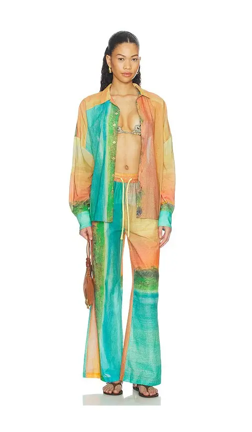 DONDE ESTEBAN Formentera Cotton Voile Shirt