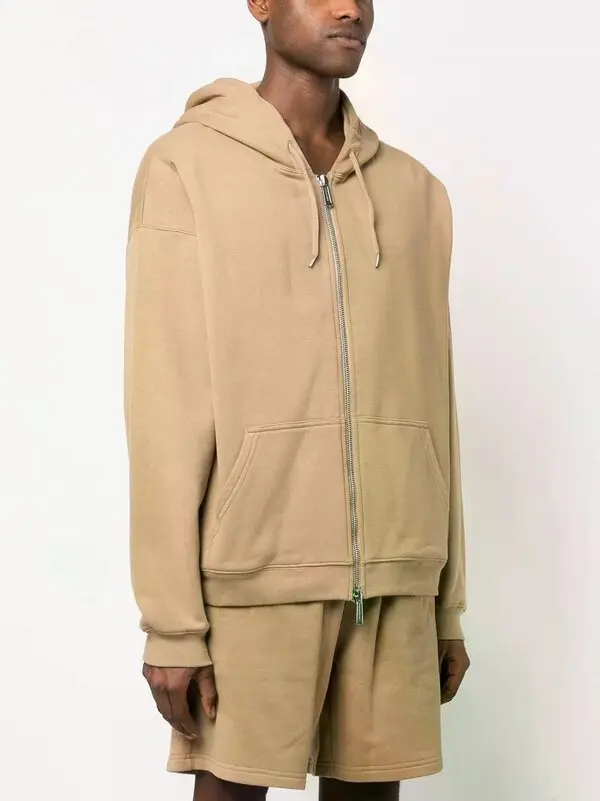 Dsquared2 Drawstring Hooded Zipped Jacket