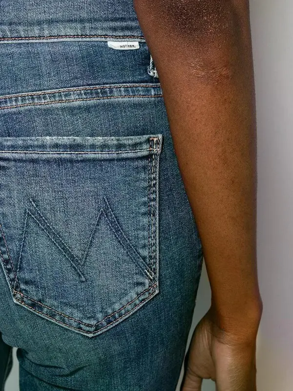 MOTHER The Weekender Flared Jeans - Blue