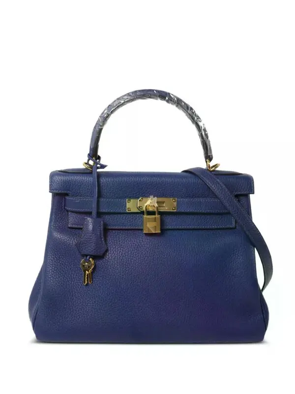 Hermès Kelly 28 Tote Bag - Blue