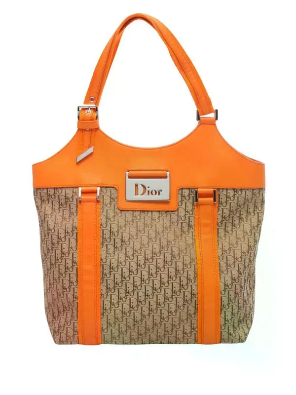 Dior Trotter Canvas Street Chic Tote Bag