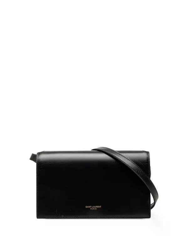 Saint Laurent Smooth Calfskin Crossbody Bag - Black