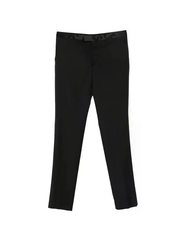 Tagliatore Satin-trim Trousers