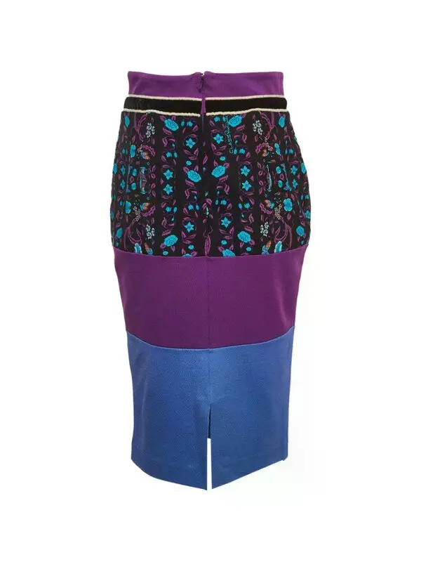 Roberto Cavalli Floral Print Knee-length Skirt
