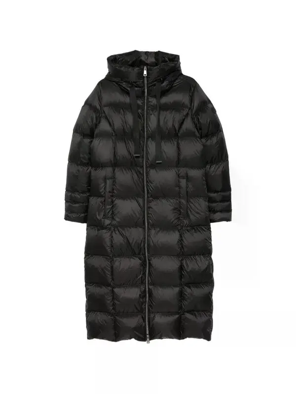 SERGIO MORETTI FIRENZE Padded Hooded Jacket - Black