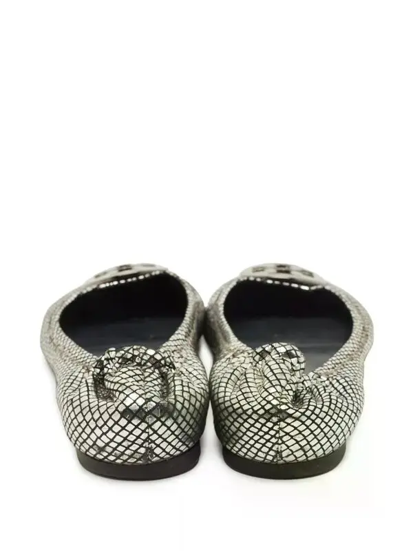 Tory Burch Reva Logo Medallion Ballet Flats