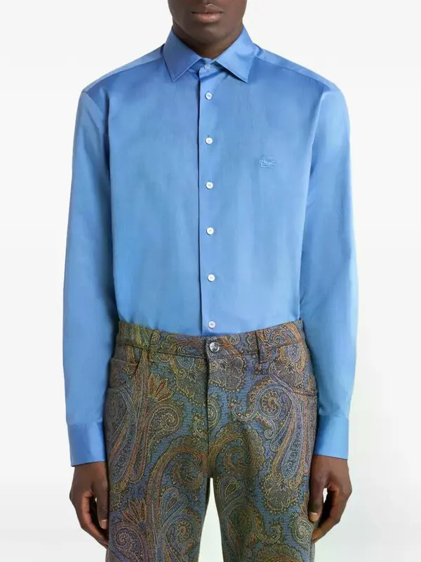 Etro Pegaso-embroidered Shirt