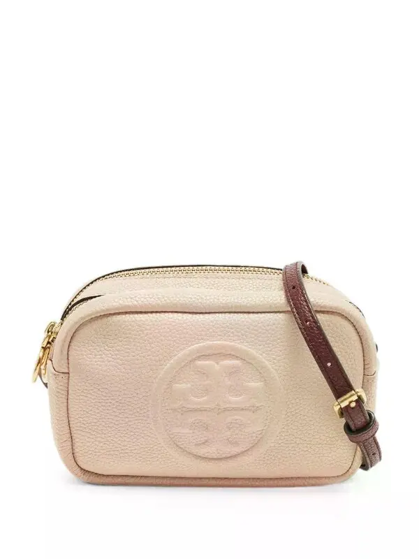 Tory Burch Perry Bombe Cross Body Bag - Neutrals