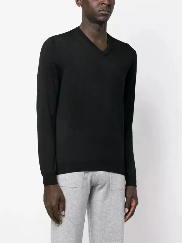 Malo V-neck Cashmere Knit Jumper