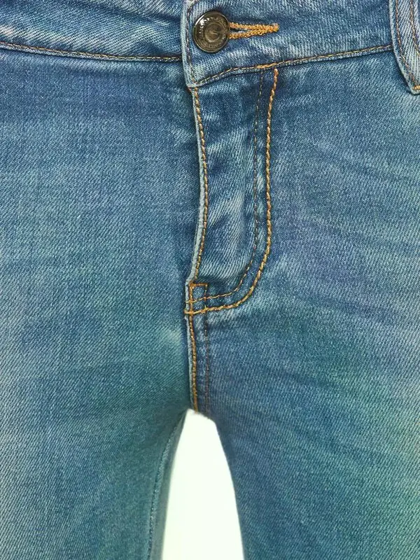 Ermanno Scervino Distressed Skinny Jeans